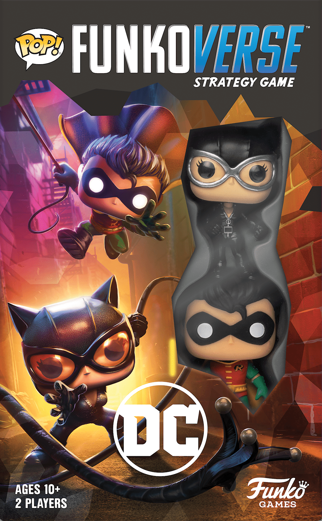 Funkoverse Strategy Game: DC Comics 101 - Draughts London