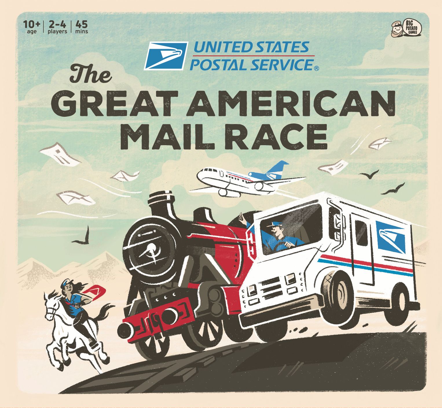 USPS: The Great American Mail Race - Draughts London